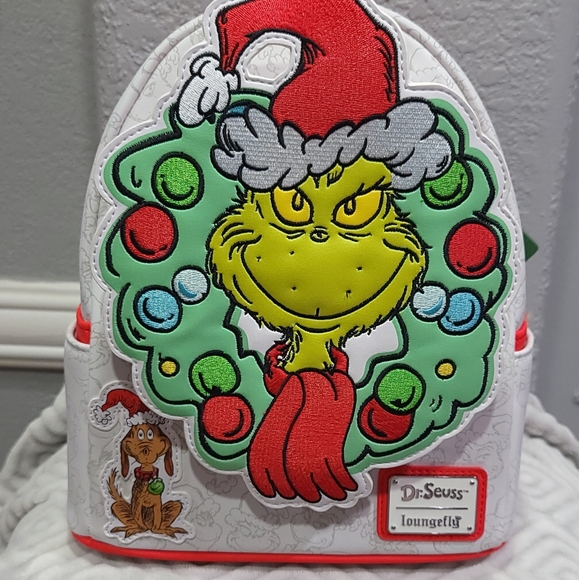 Loungefly | Bags | Loungefly Dr Seuss Grinch Minibackpack | Poshmark